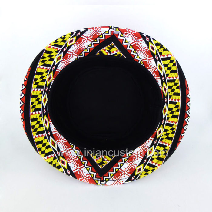 Custom Made Bucket Hats with Printing Design and Leather Patch | Fully ...