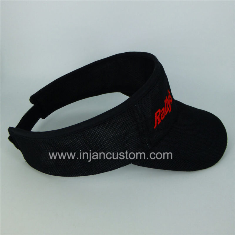 Custom Made Visors with Embroidery Logo on Front | Fully Custom Hats ...