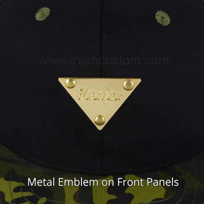 Metal Emblems | Fully Custom Hats and Garments Manufacturer