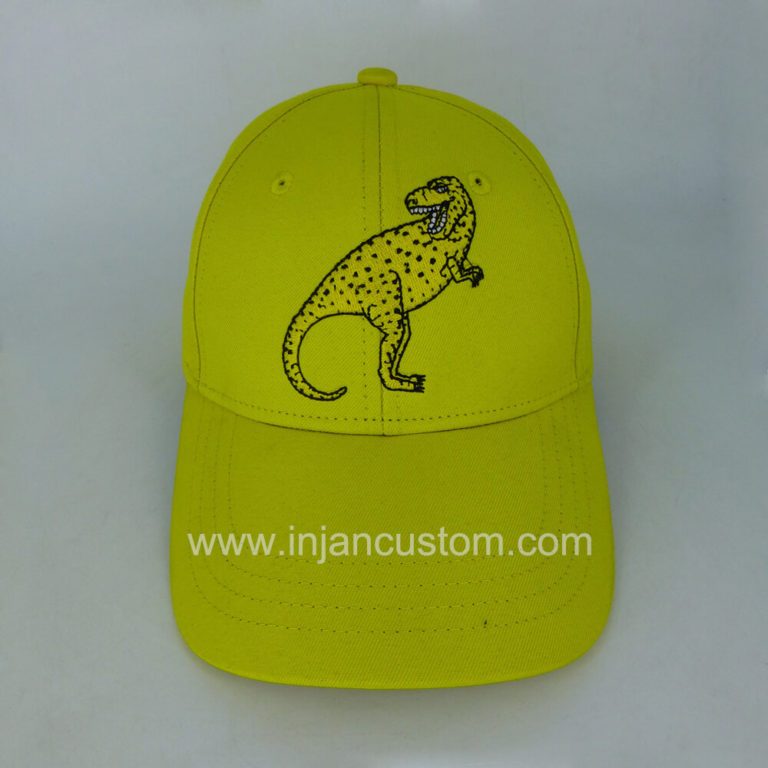 Custom Kids Hats 6 Panels Baseball Cap with Embroidery Logo on Front ...