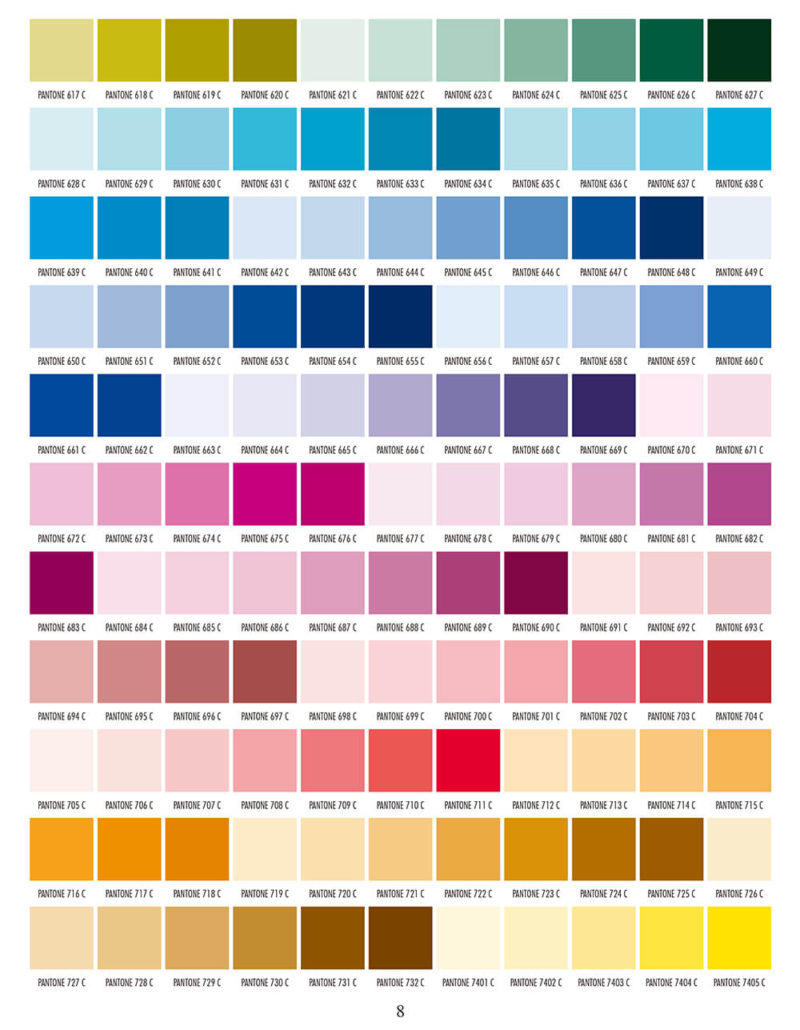 Pantone Swatch Book | Fully Custom Hats and Garments Manufacturer